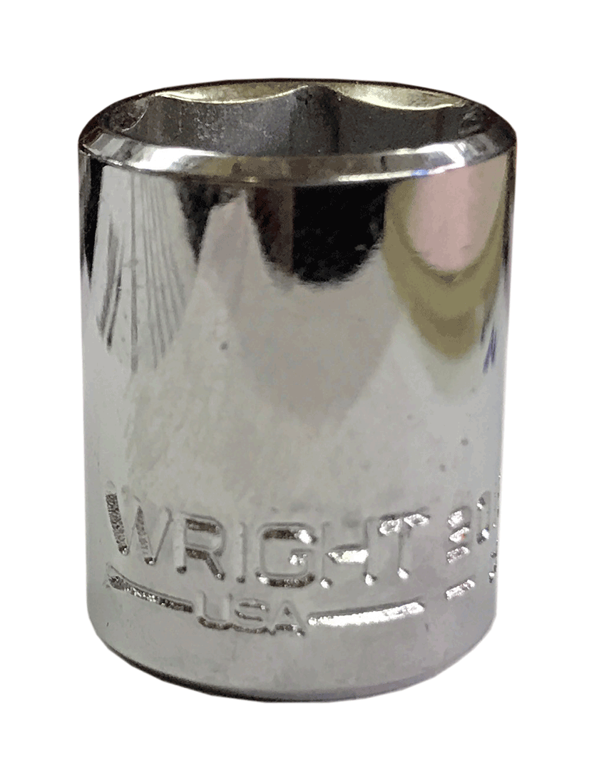 Wright 4mm - 6 Point Standard Metric 1/4" Dr. Socket #20-04MM – Harry J ...